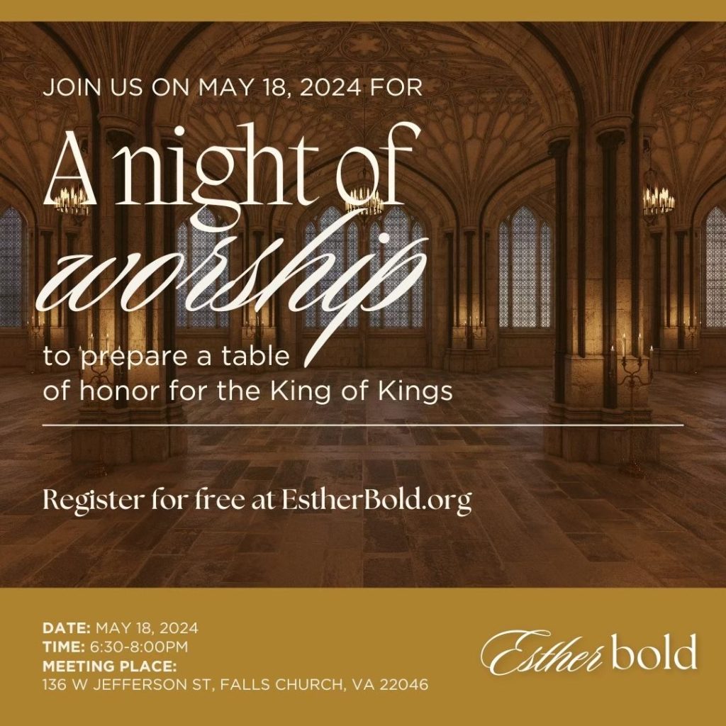 Esther Bold Pre-Rally – A Million Women